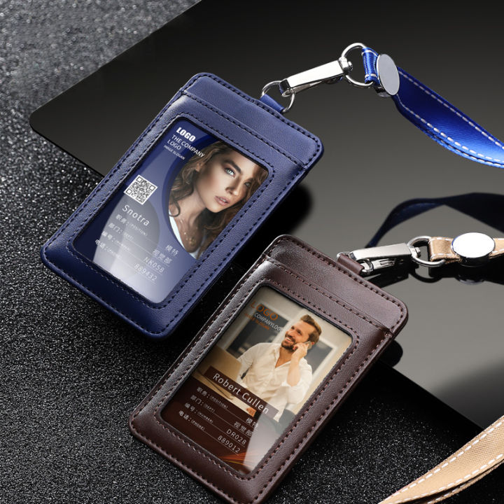 High Quality Formal Business Staff ID Card Badge Holder with Lanyard ...
