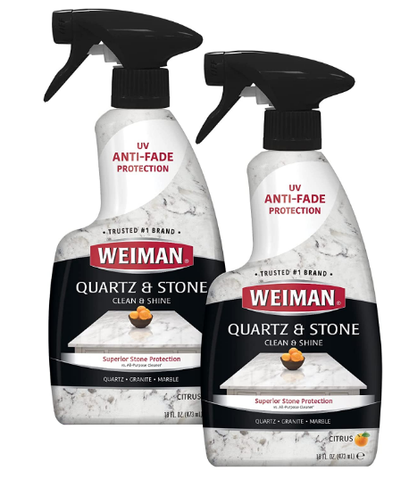Weiman Quartz Countertop Cleaner and Polish Clean and Shine Your Quartz ...