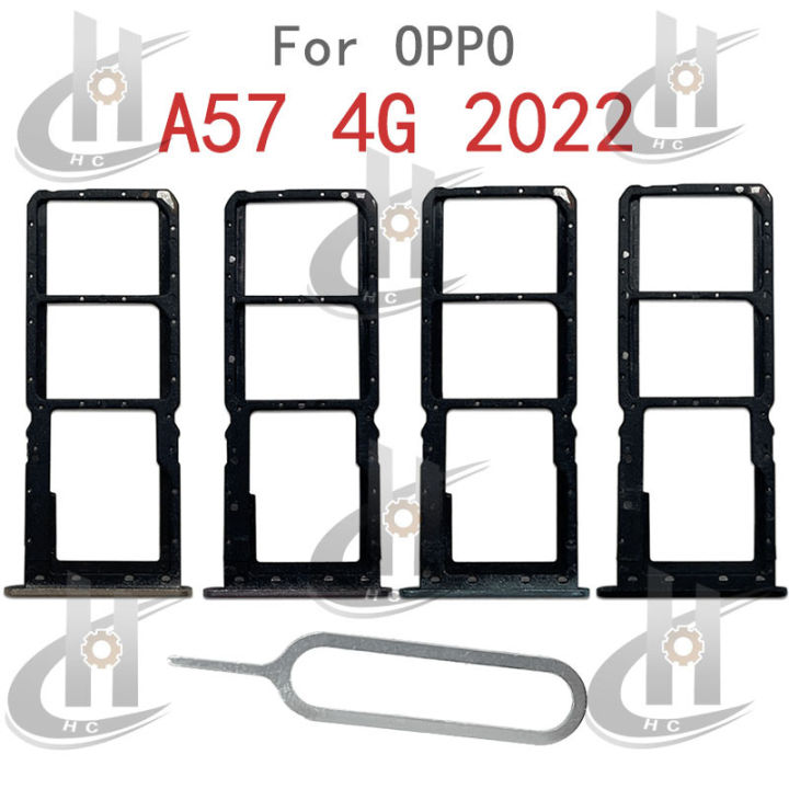 For OPPO A57 4G 2022 CPH2387 / A57S A57E CPH2387 CPH2385 Sim Card Tray ...