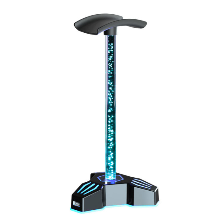 RGB LED Light Bluetooth Earphone Headphone Headset Stand Holder Rack ...