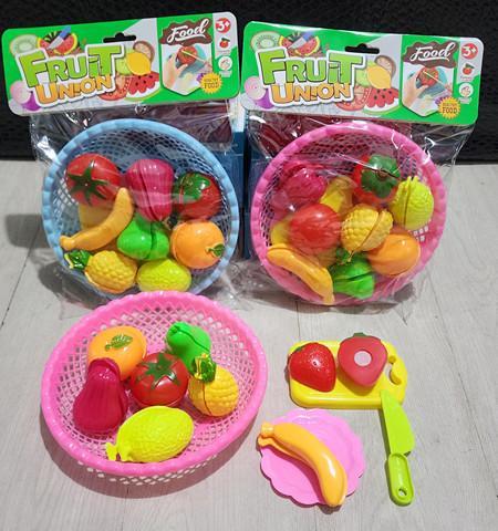 MAINAN BUAH-BUAHAN POTONG ISI 8 PCS | Lazada Indonesia