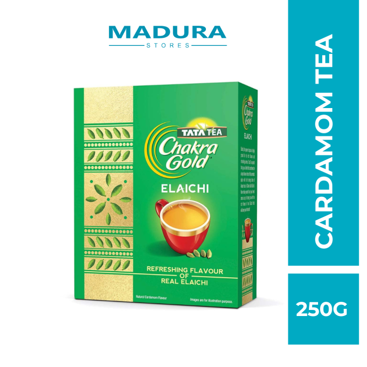 Tata Tea Chakra Gold Elaichi Flavoured Tea 250g | Lazada