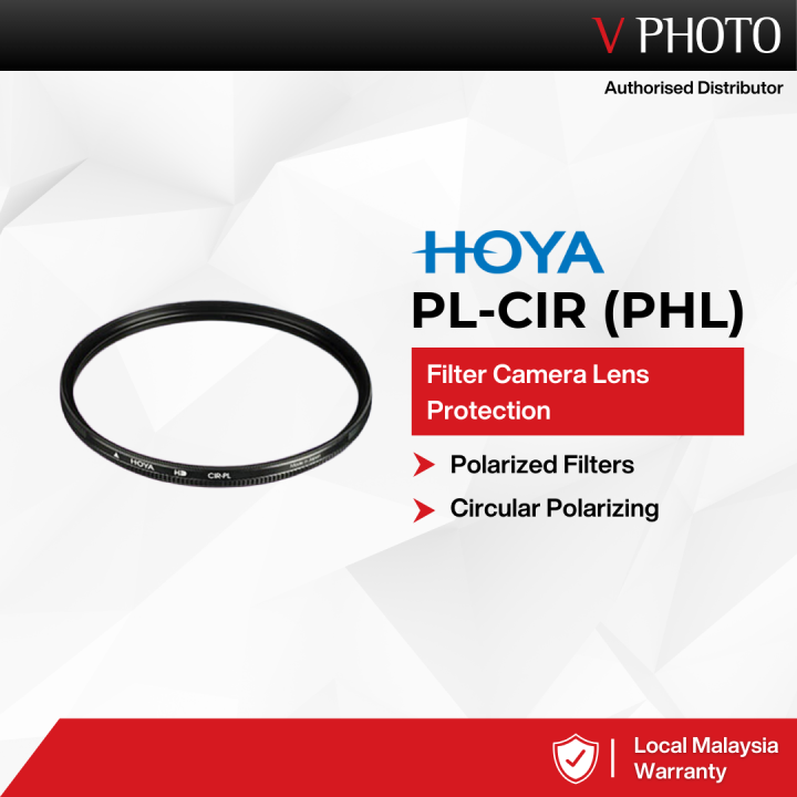 HOYA PL-CIR (PHL) Filter Camera Lens Protection | Lazada