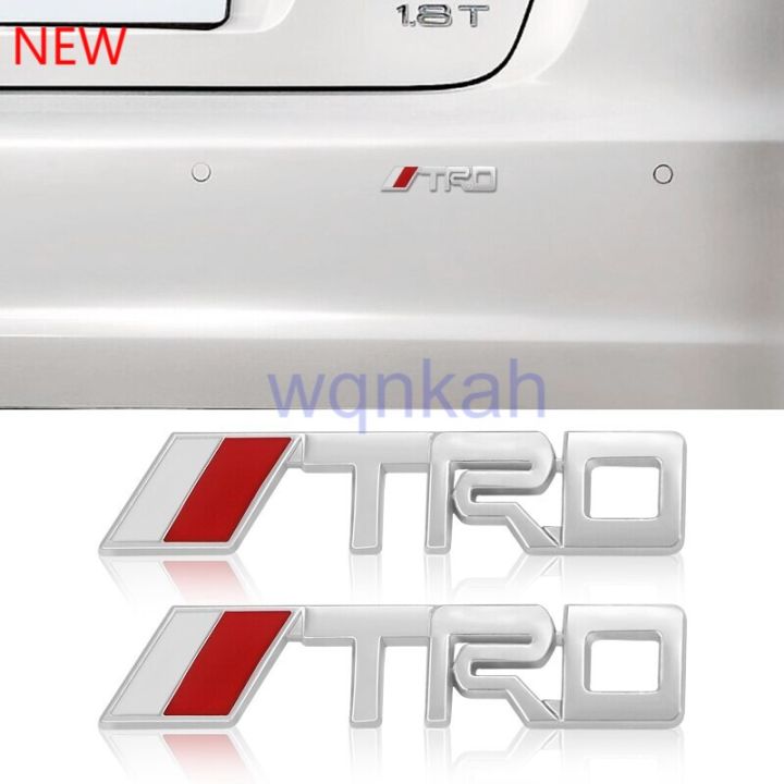 🚗NEW Car TRD Logo 3D Metal Sticker Auto Emblem Badge Decal for Toyota ...