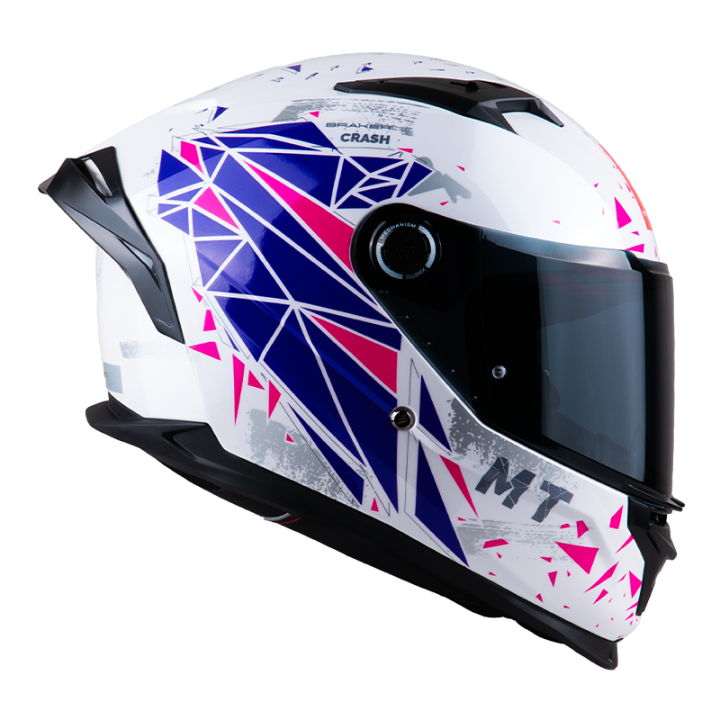 MT Braker GD - CRASH Full Face Helmet (FREE CLEAR VISOR) | Lazada PH