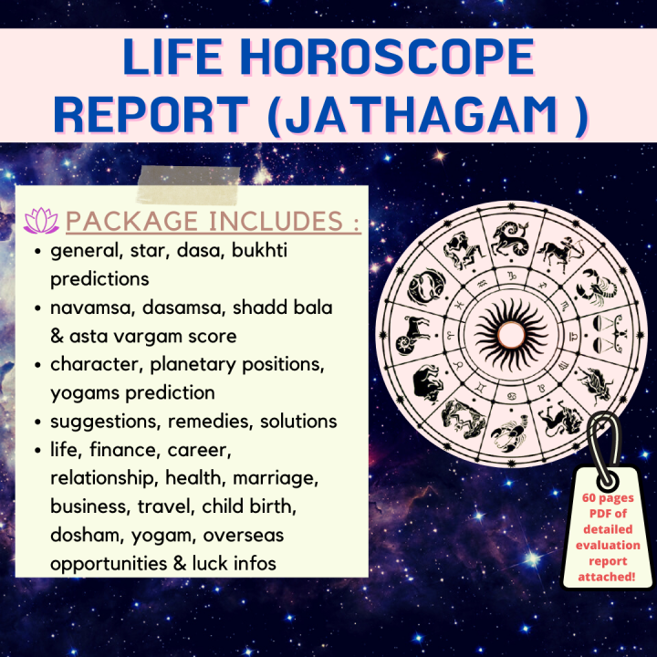 Jathagam Birth Chart