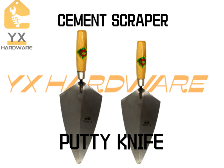 CEMENT SCRAPER 1 pc PALETA PUTTY KNIFE | Lazada PH