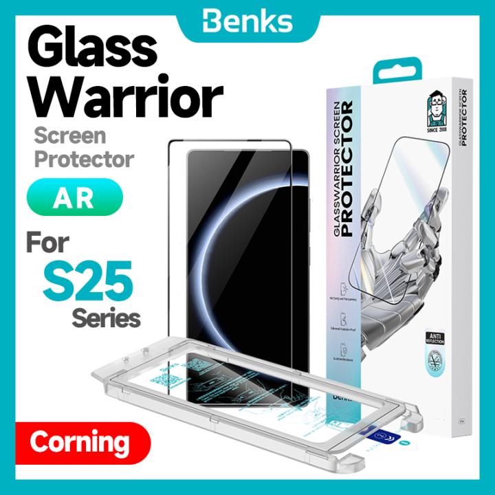 Benks GlassWarrior AR Screen Protector for Samsung S25 Ultra S25U AR ...