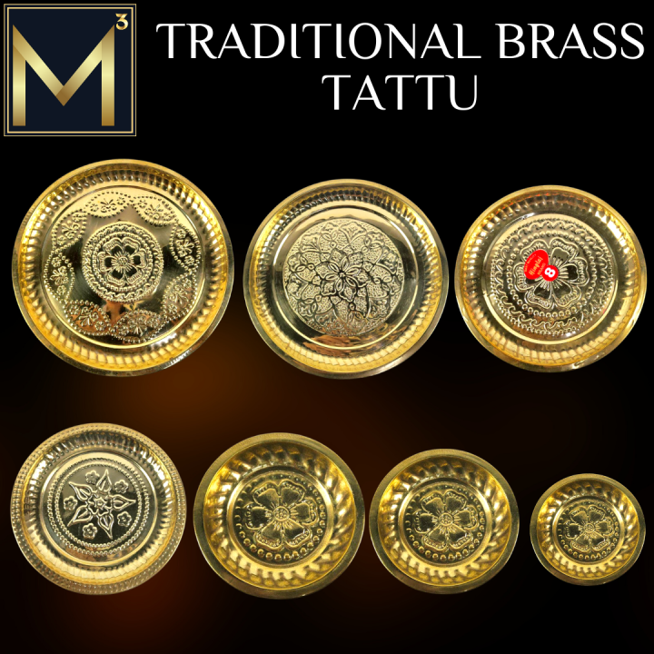 POOJA PLATE/BRASS/THAMBALAM/DECORATION | Lazada