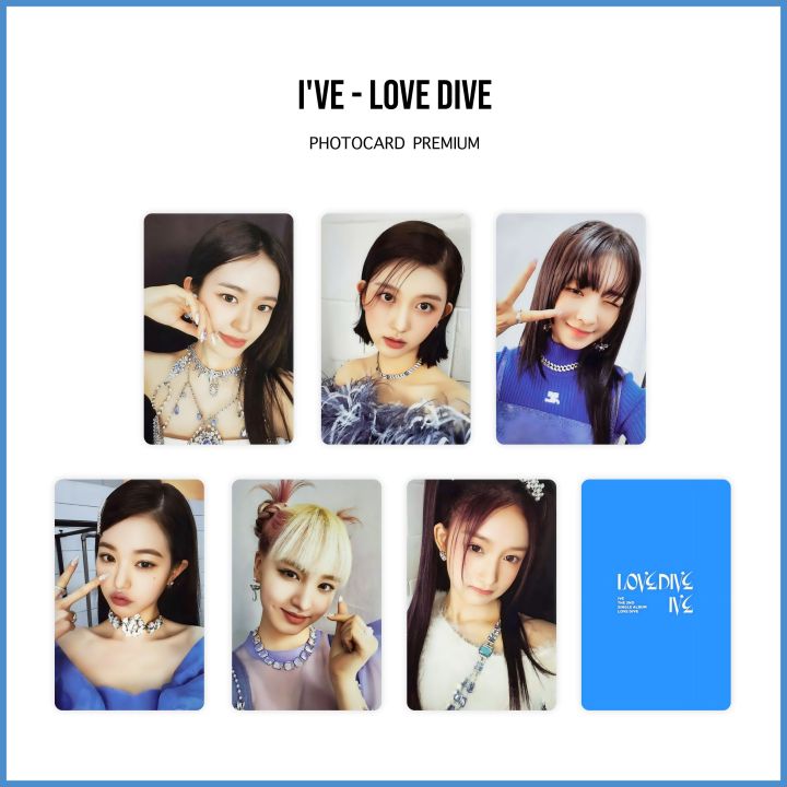 Photocard Ive Love Dive All Member 2 Sisi | Lazada Indonesia