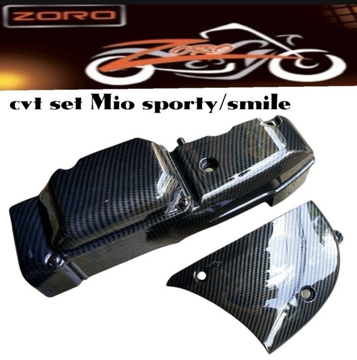 COVER CVT MIO SPORTY CARBON ZORO / COVER CVT MESIN KARBON ZORO MOTOR ...