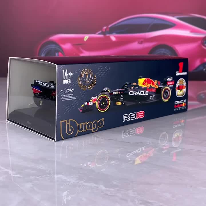 2023Bburago 1:24 Large Size 2022 F1 Winner Red Bull RB18 Special ...