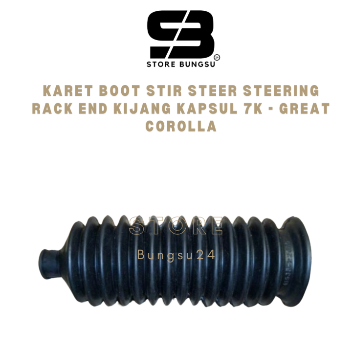 SPAREPART MOBIL Karet Boot Stir Steer Steering Rack End Kijang Kapsul ...