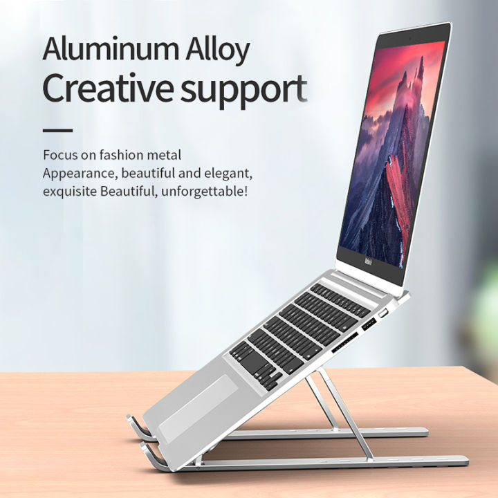 Laptop Stand for Notebook Laptop Aluminum Alloy Laptop Holder Foldable ...