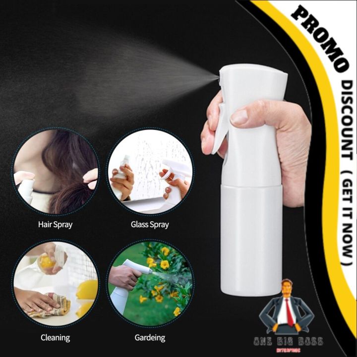 300ml Hand Sanitizer Spray Bottle Alcohol Disinfectant Mist Sprayer ...