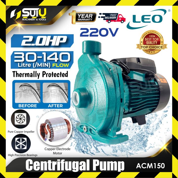 LEO ACM150 / ACM150L 2HP Centrifugal Pump / Pam Empar 1.5kW | Lazada