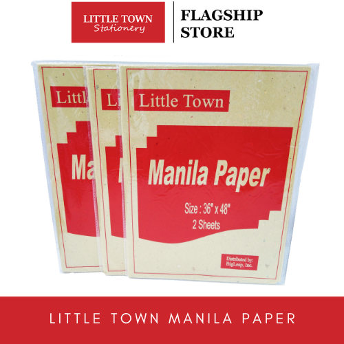Little Town Manila Paper 2 Sheets per Pack | Lazada PH