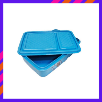 Happyware Lunch Box With Divider Plasticware With Cover Food Container ...