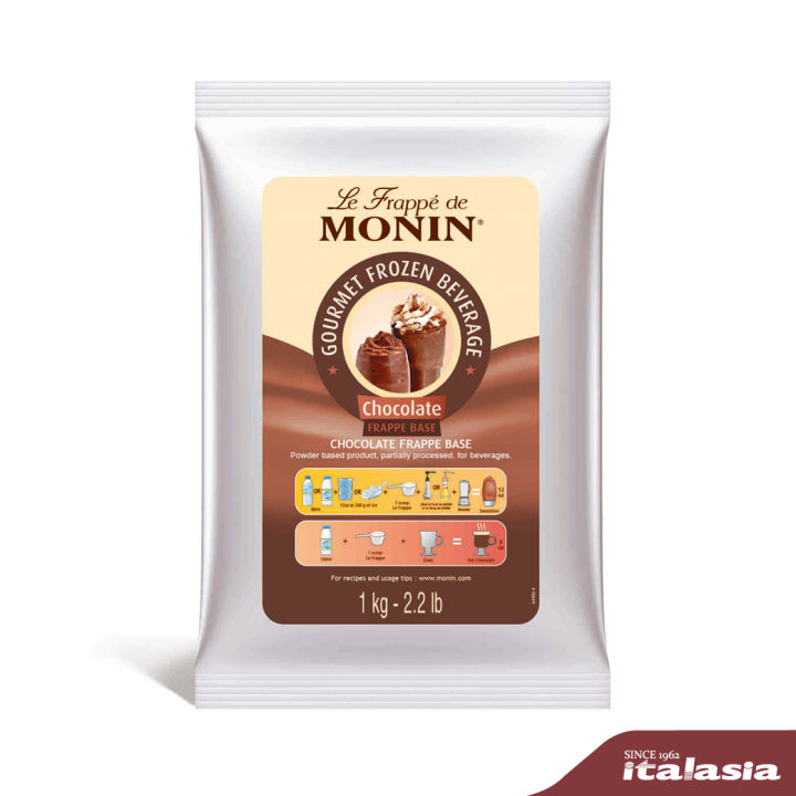 MONIN Chocolate Frappe Powder | ผงปั่น กลิ่นช็อคโกแลต | Lazada.co.th