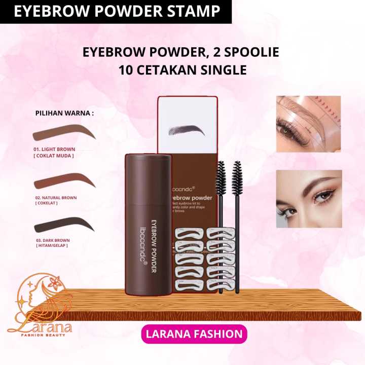[ EYEBROW POWDER ] IBCCCNDC Eyebrow Alis Powder Stamp Tahan Lama ...