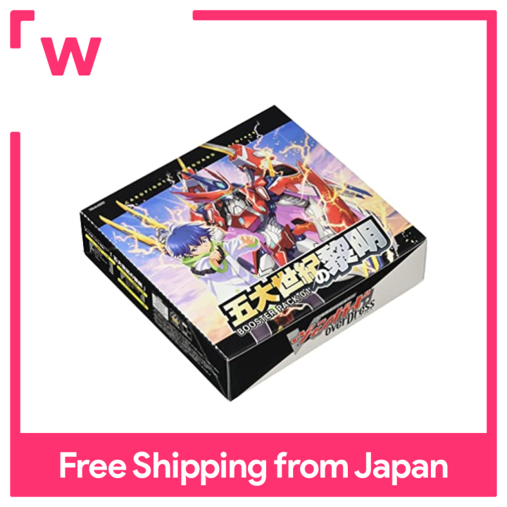 Card Fight Vanguard over Dress Booster Pack 1st Dawn of the 5th Century VG-D-BT01 BOX | Lazada PH