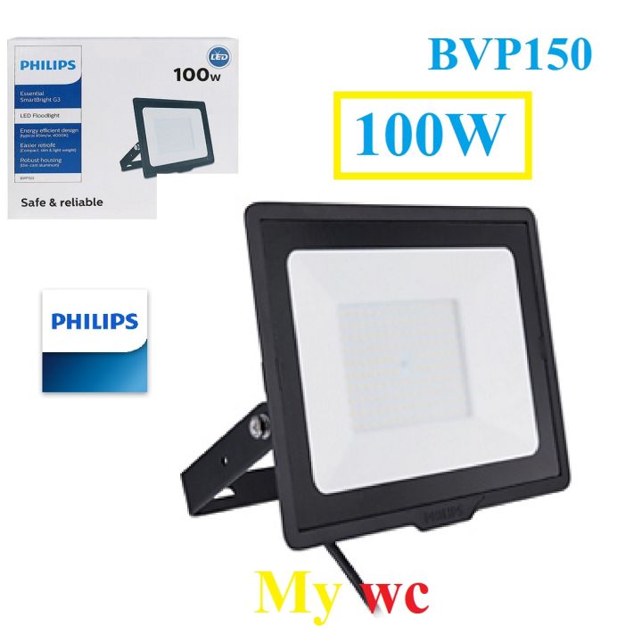 Philips สปอร์ตไลท์ LED รุ่นBVP150 100W LED Daylight แสงขาว กันน้ำ ...