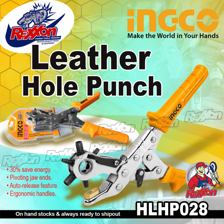 INGCO SUPER SELECT Leather Hole Punch HLHP028 Rexxon Power Tools ...