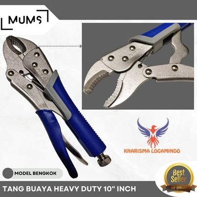 KLP-Tang Buaya Bengkok Vice Grip Locking Pliers Tang Jepit FALCO 10 ...