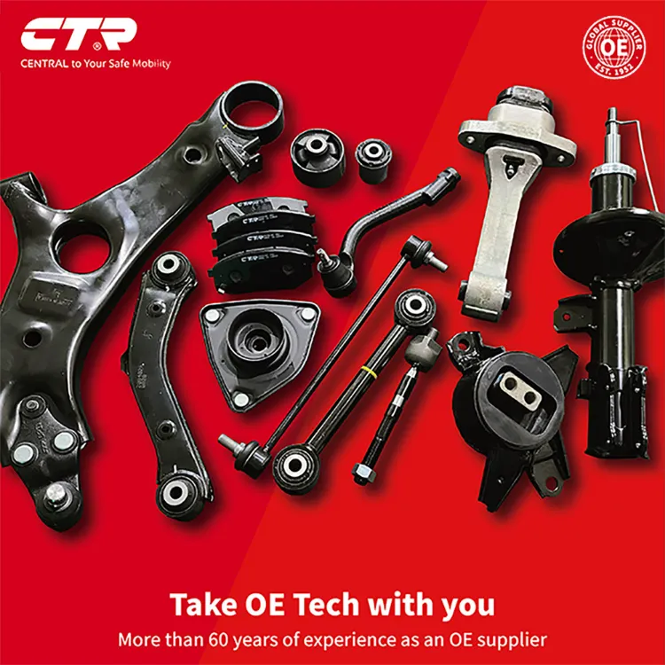 CTR 2PCS Lower Ball Joint for Toyota Avanza 2012-2022 CBT-102 48068 ...