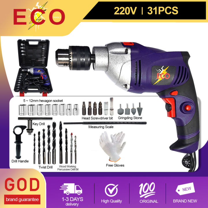 ECO Professional Impact Drill Hammer ECO Original Electric Hand Drill ...