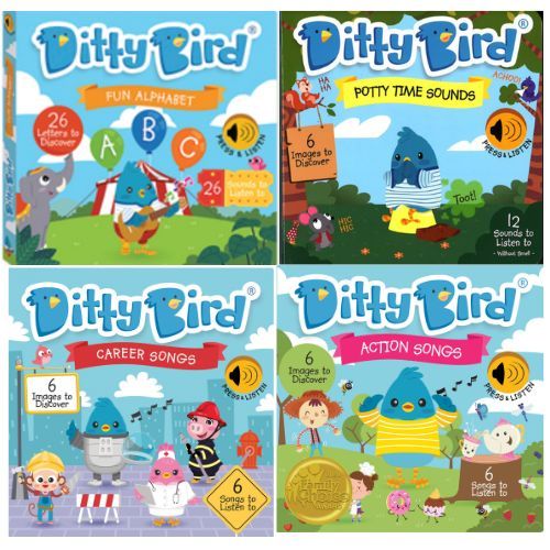 Ditty Bird - Action/Careers Songs/Fun Alphabet/ Hilarious Body Sounds ...