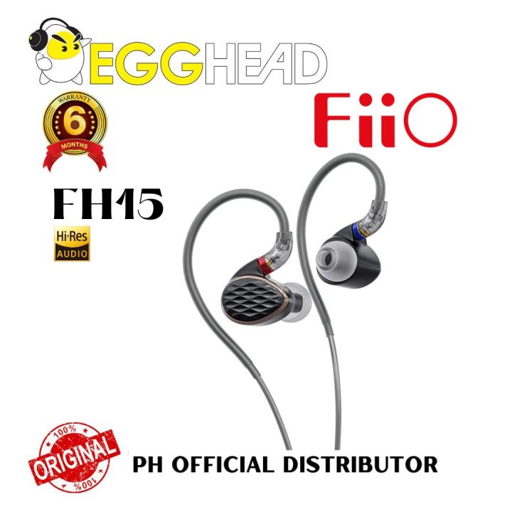 FiiO FH15 - In-Ear Monitor 3 Balanced Armature 1 Dynamic drivers | Lazada PH