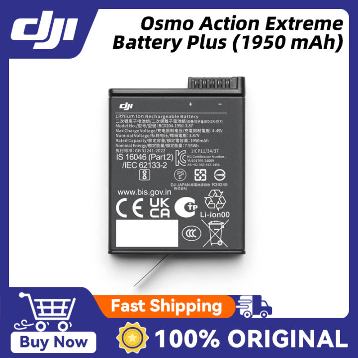 DJI Osmo Action Extreme Battery Plus (1950 Mah) For Action 5 Pro/Action ...
