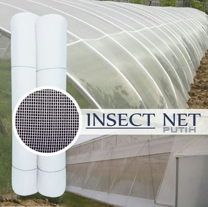 Insectnet / ScreeNet 1 Roll Panjang 50 Meter / Jaring Kasa Hijau ...