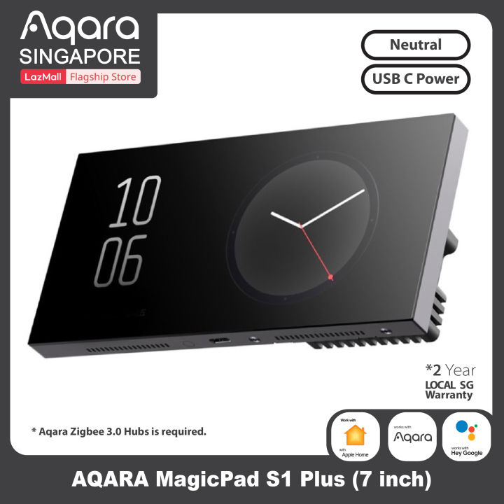 AQARA Magic Smart Switch S1Plus (Triple rocker neutral needed) Wi-Fi ...