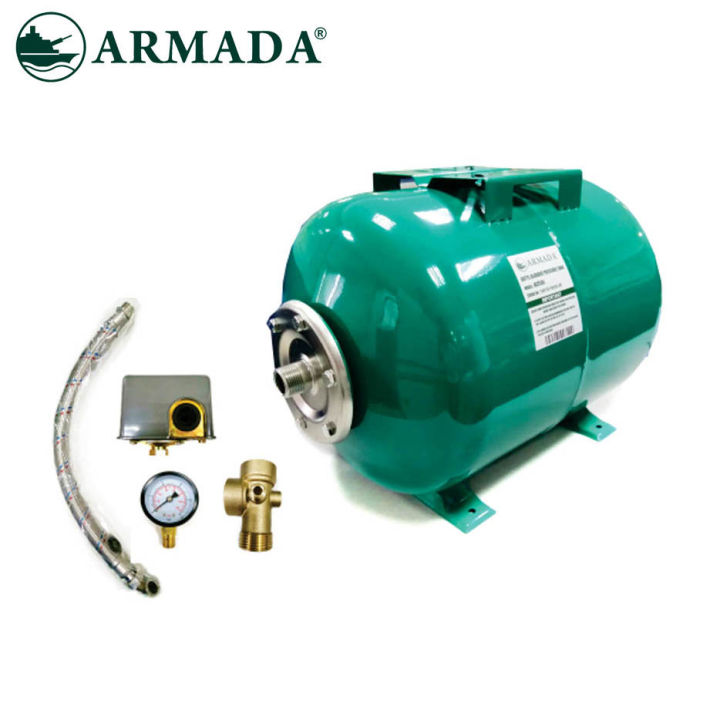 ARMADA ACF50L Butyl Bladder Pressure Horizontal Tank 22inch | Lazada PH