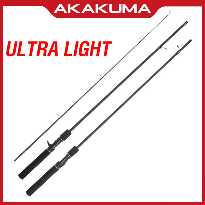 Black 1.6M/1.8M/2.1M Ultralight Fishing Rod Super Strong FRP Jigging ...