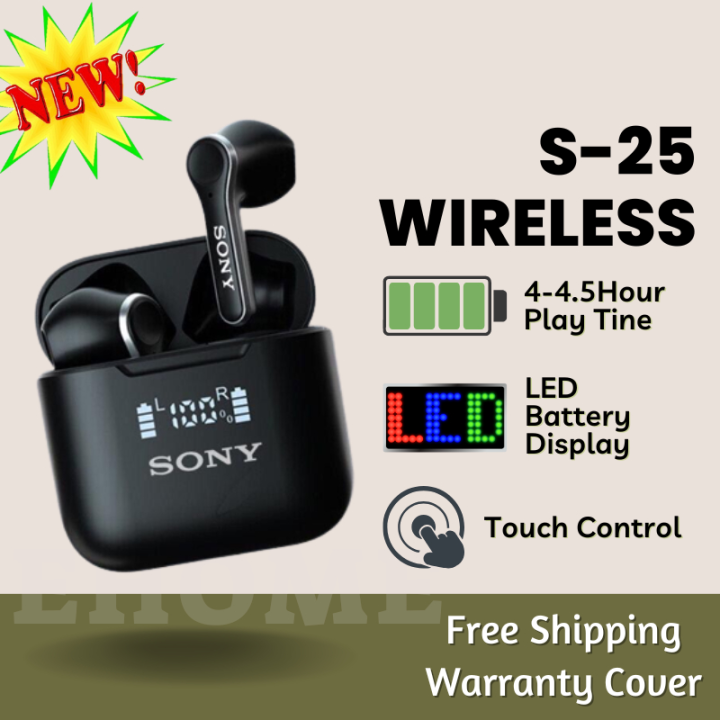 Sony Wireless Gaming Earbud Bluetooth Earphone WF-S25 Stereo Inear ...