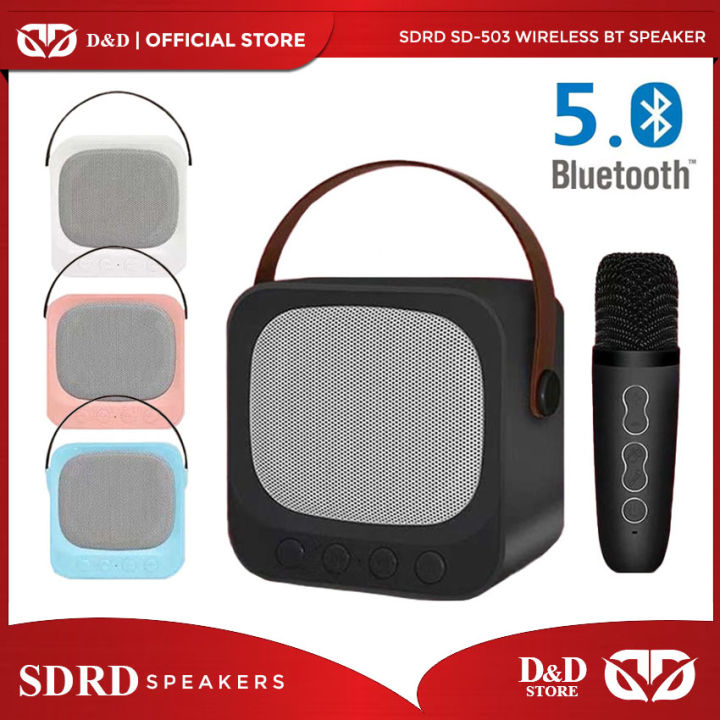 D&D | SDRD SD-503 Portable Wireless BT Speaker with Microphone | Lazada PH