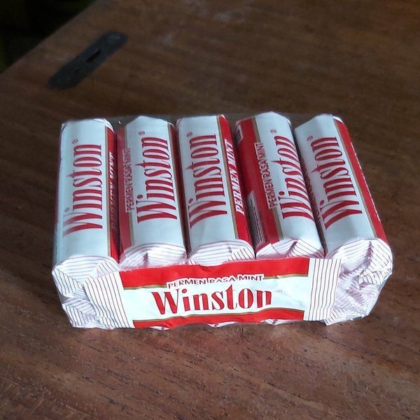 Permen Winston Mint 1 pak isi 10 roll (per roll isi 8 butir) | Lazada ...