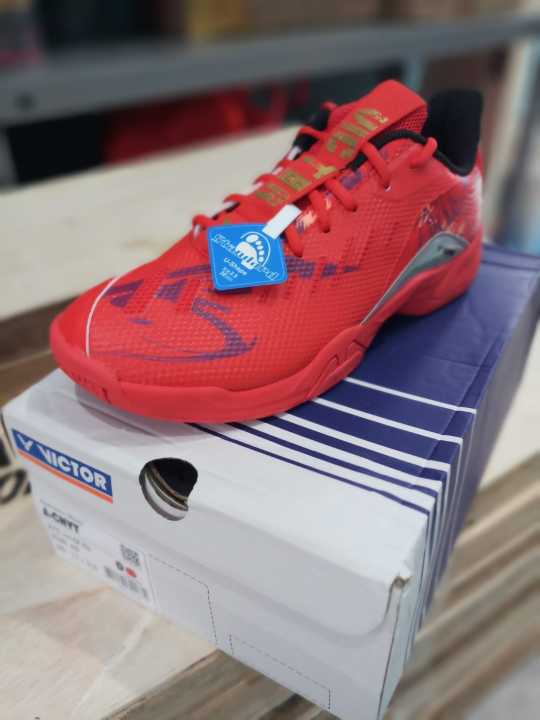 Limited Edition !!! Sepatu Victor A CNYT D Red / CNYTD Original ...