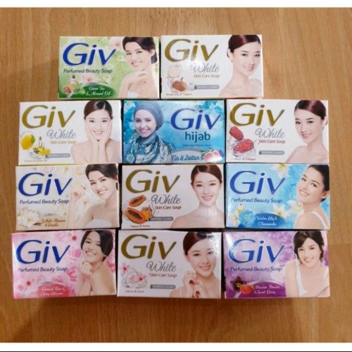 GIV Sabun Batang 72gr / GIV Bar Soap White Beauty / sabun mandi ...