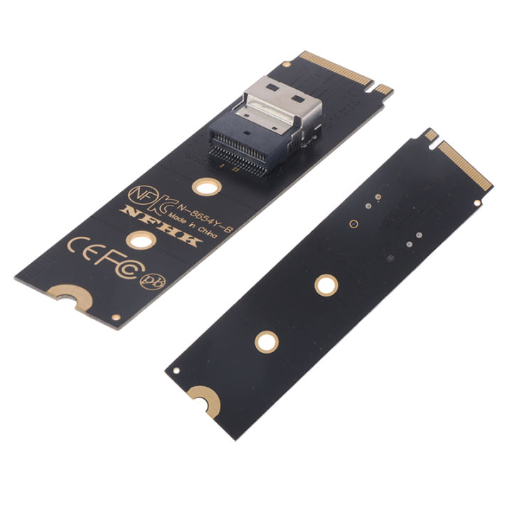 Shiou NVMe M.2 NGFF to Slimline SAS Adapter Converter Card For PC ...