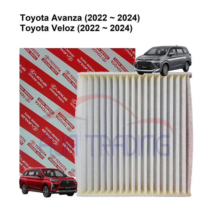 Aircon Cabin Filter for Toyota Veloz (2022 - 2024), Toyota Avanza (2022 ...