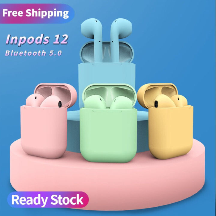For InPods i12 Touch Earphones I12 TWS Bluetooth 5.0 headphones I12 ...