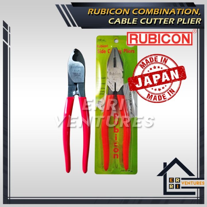 Rubicon CombinationCable Cutter Plier 8 Made in Japan | Lazada PH