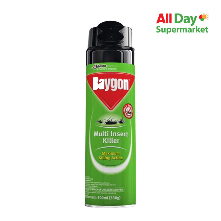 Baygon Multi Insect Killer Aerosol 500Ml | Lazada PH