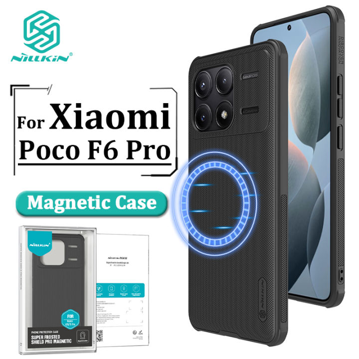 Nillkin Hard PC + TPU MagSafe Case for Xiaomi POCO F6 Pro Phone Case ...