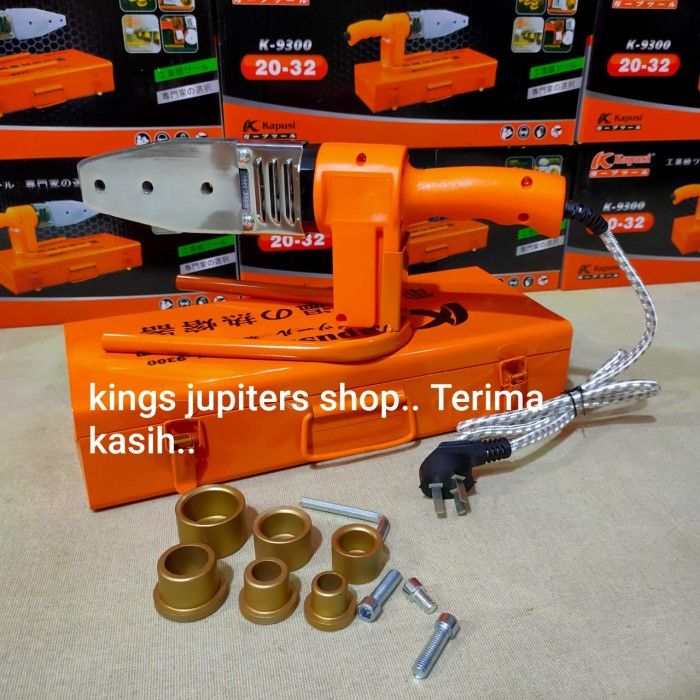 KAPUSI MESIN LAS PVC HDPE PPR PEMANAS PIPA PIPE PLASTIK LAS KAPUSI ...