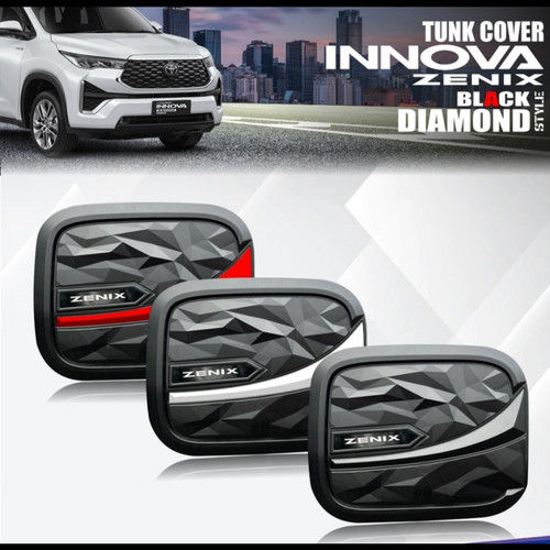 Tank Cover Innova Zenix 2022 2023 2024 Diamond List Hitam Putih Merah ...